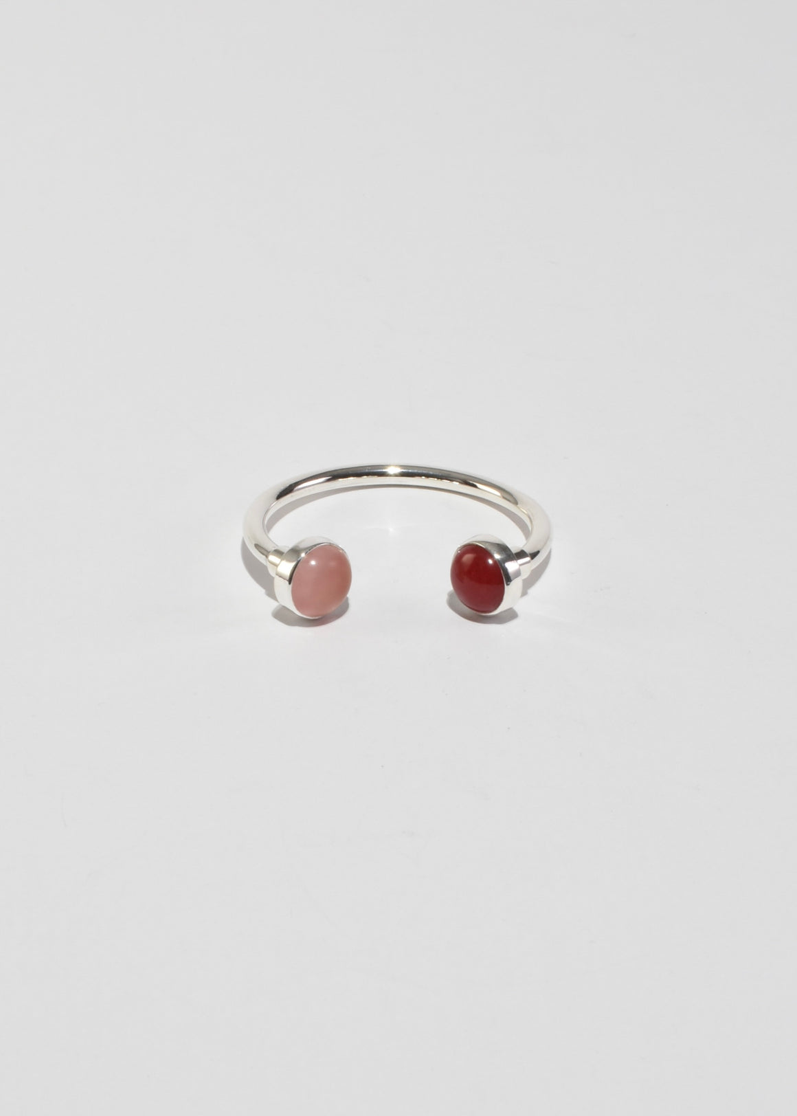 Sterling Gemstone Key Ring — Casa Shop