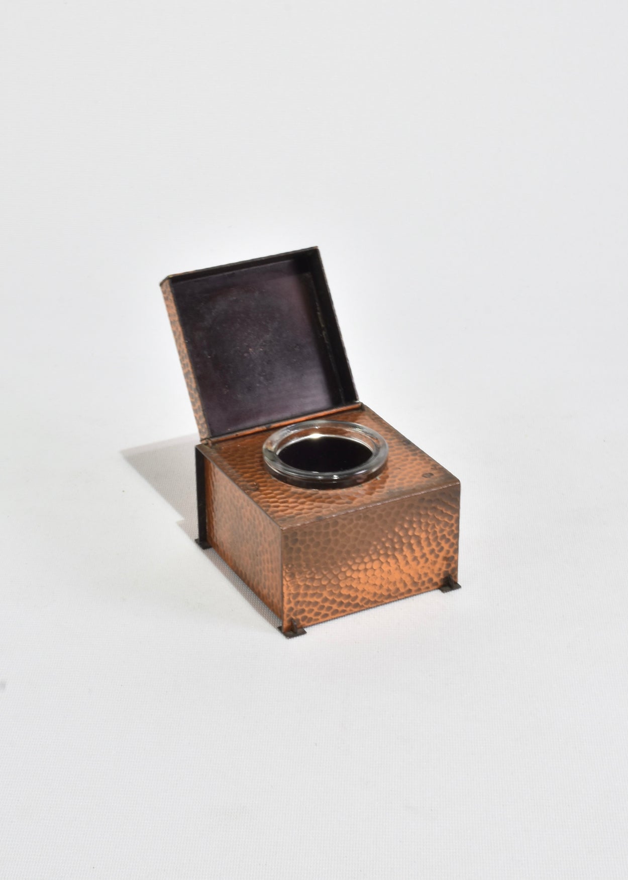 Hammered Copper Inkwell Box — Casa Shop