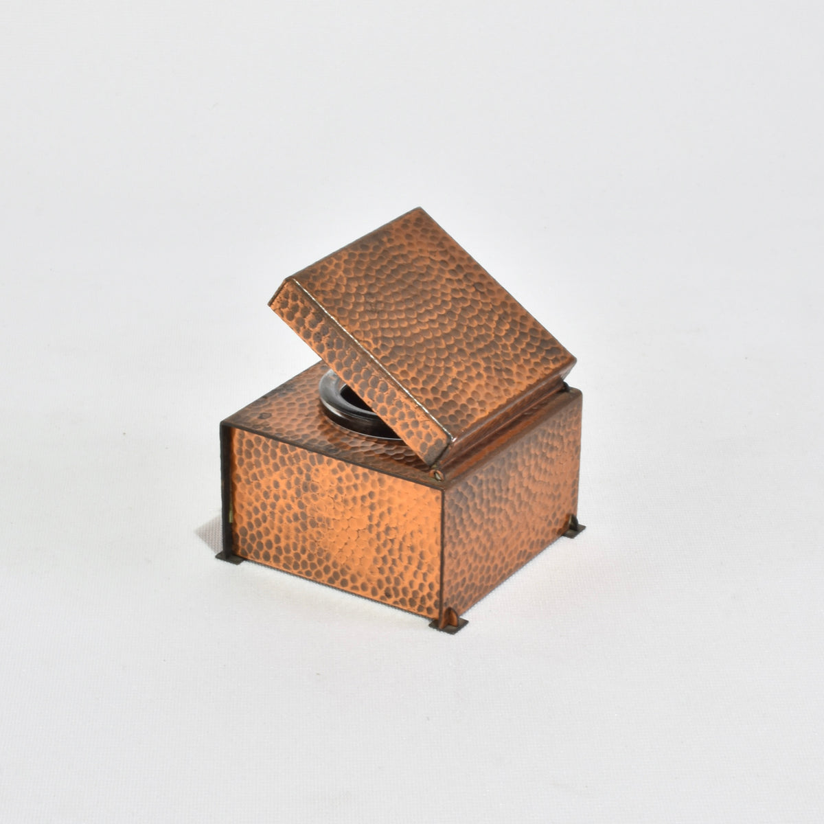 Hammered Copper Inkwell Box — Casa Shop