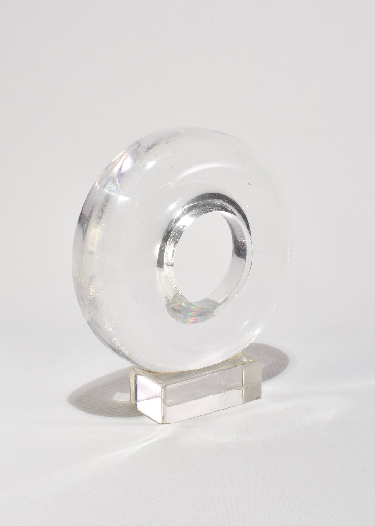 Lucite Circular Sculpture — Casa Shop