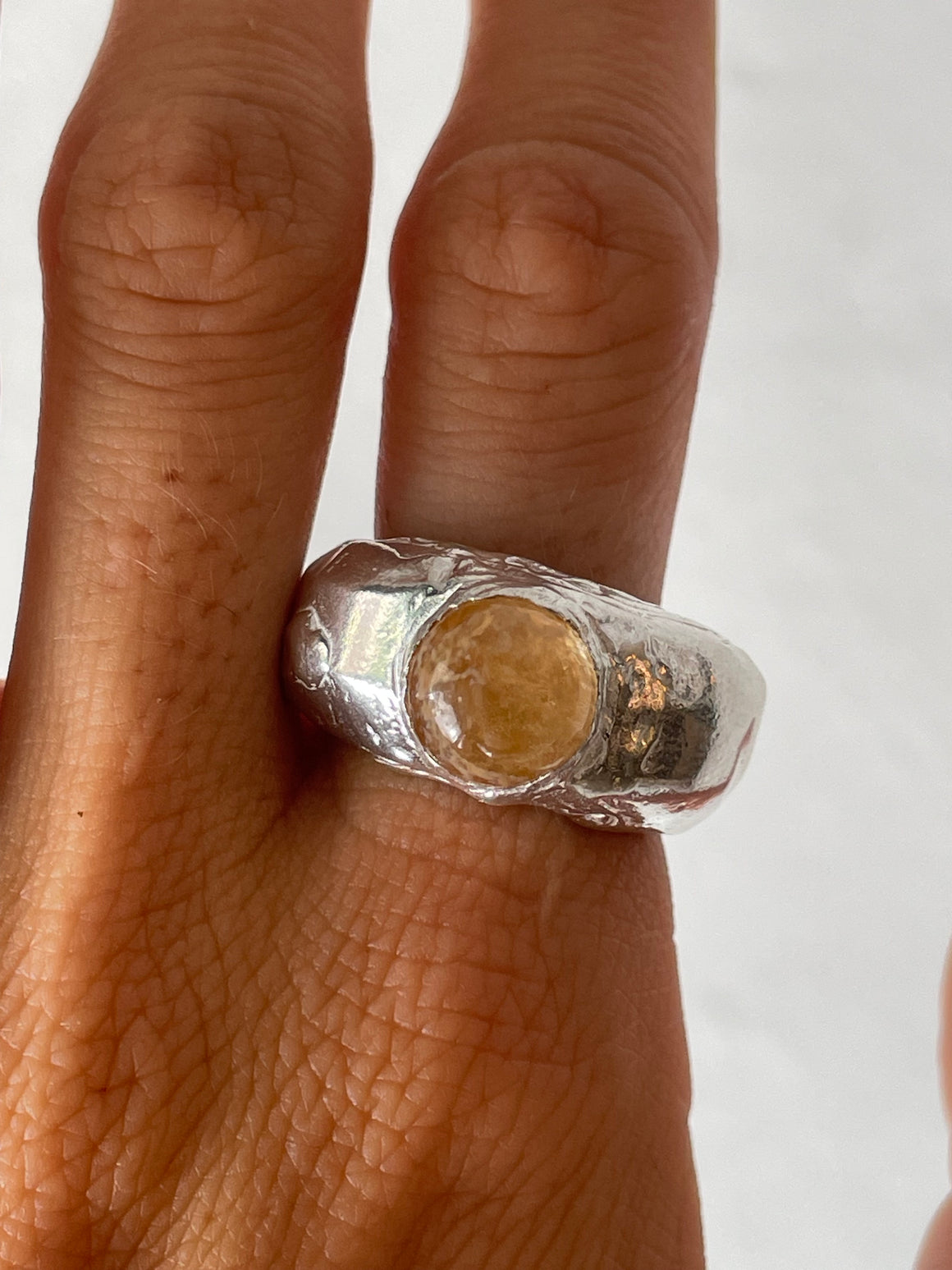 Silver Fruto Ring — Casa Shop