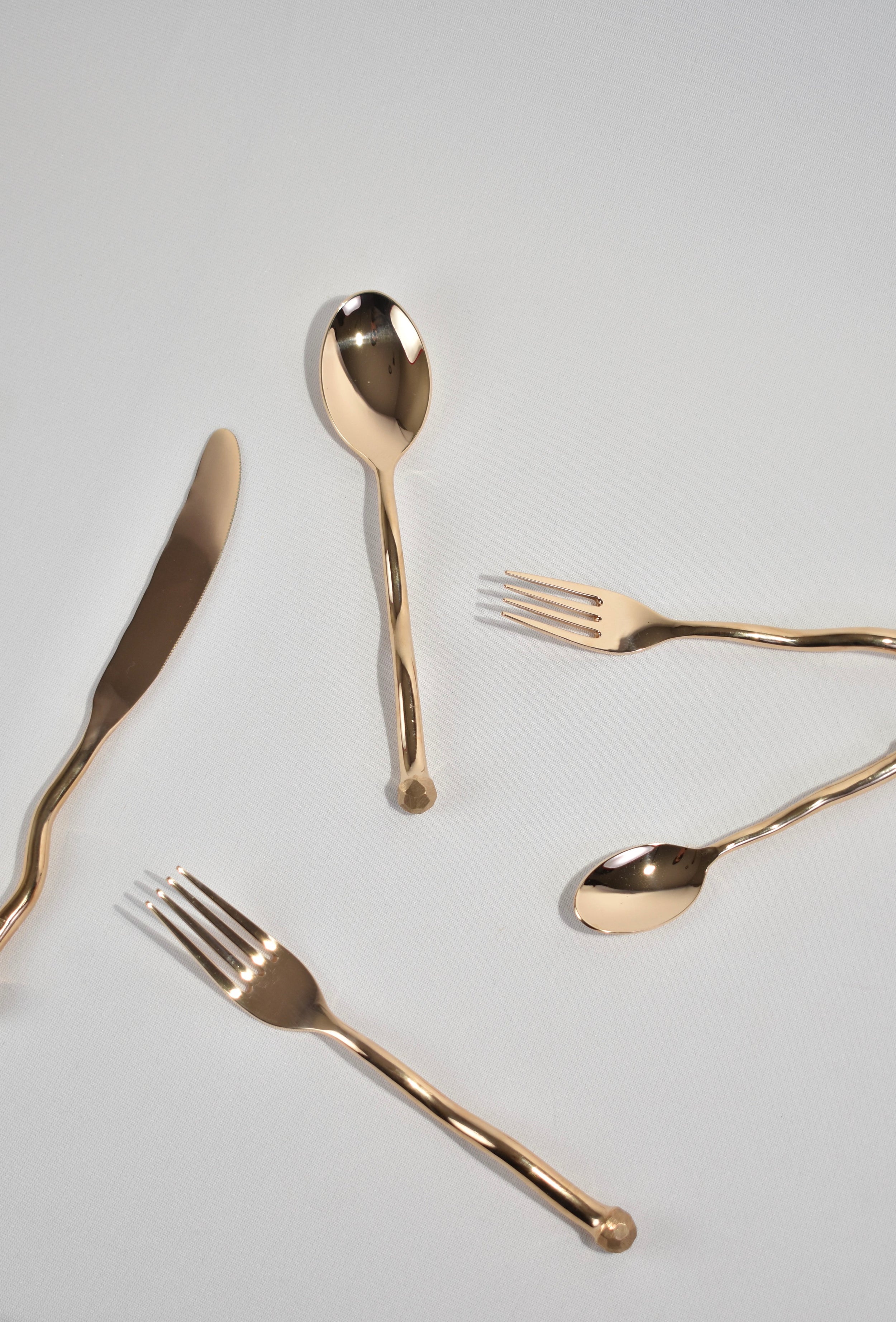 Bronze Sphere 5-Piece Flatware Set — Casa Shop